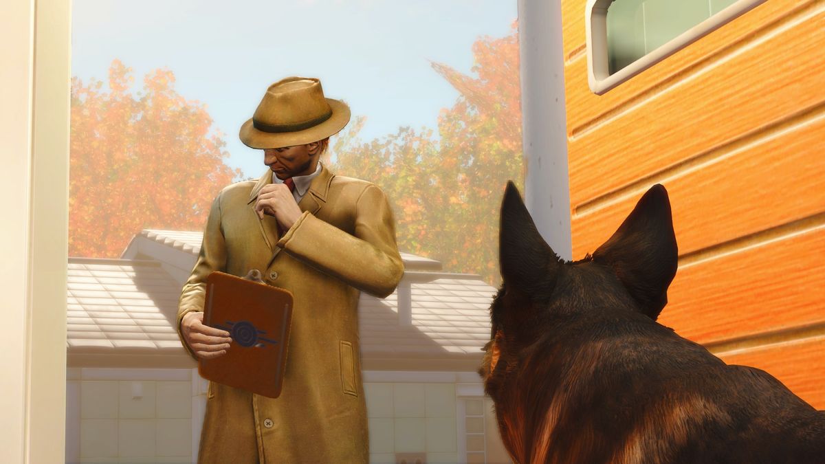 Be a dog in Fallout 4 and watch a deer play GTA 5 | PC Gamer