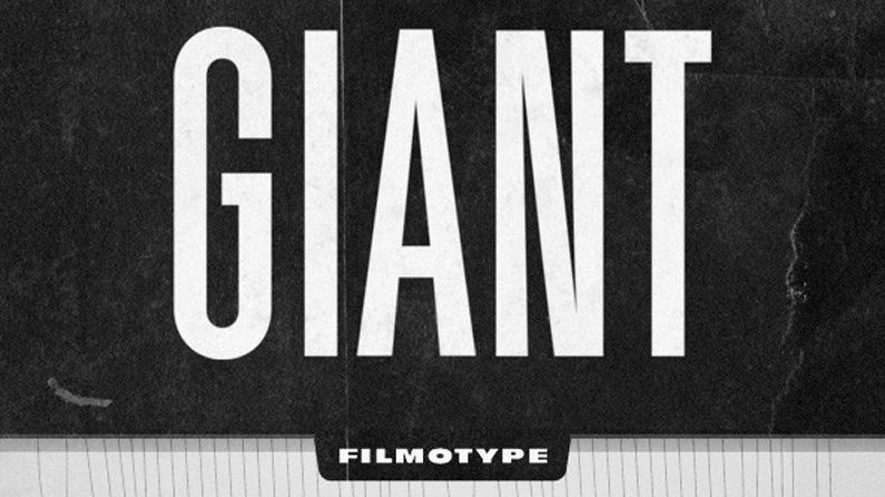 Font of the day: Giant | Creative Bloq