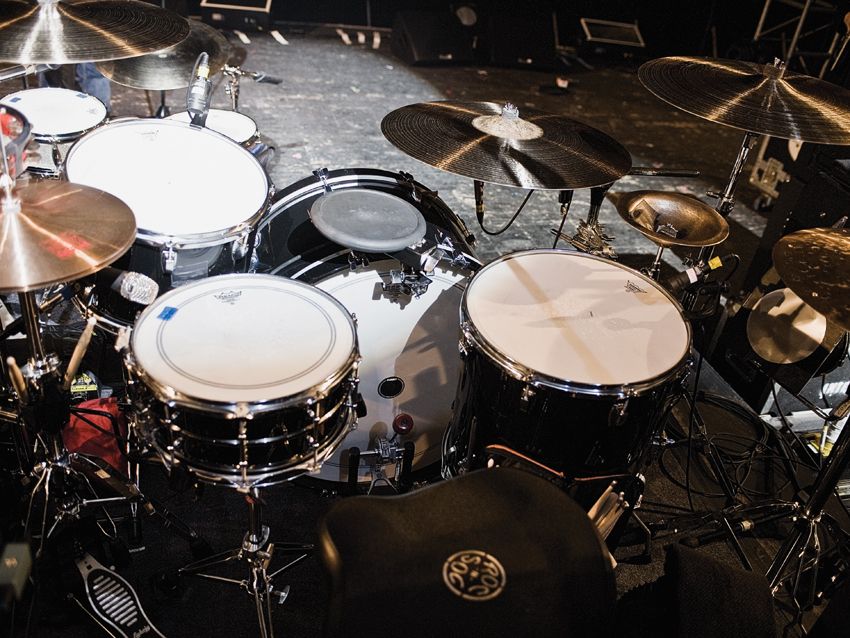 Interpol's drum setup in pictures | MusicRadar