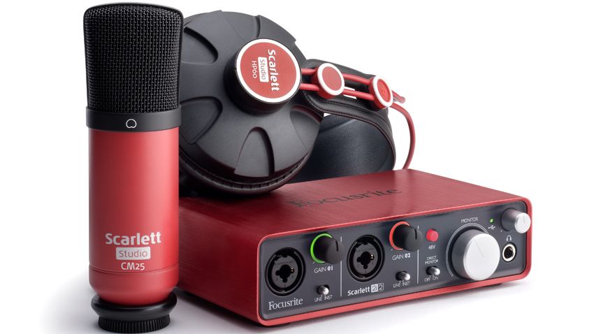 NAMM 2013: Focusrite announces Scarlett Studio home recording kit ...