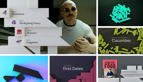 Radical type takes centre stage of TV channel rebrand | Creative Bloq