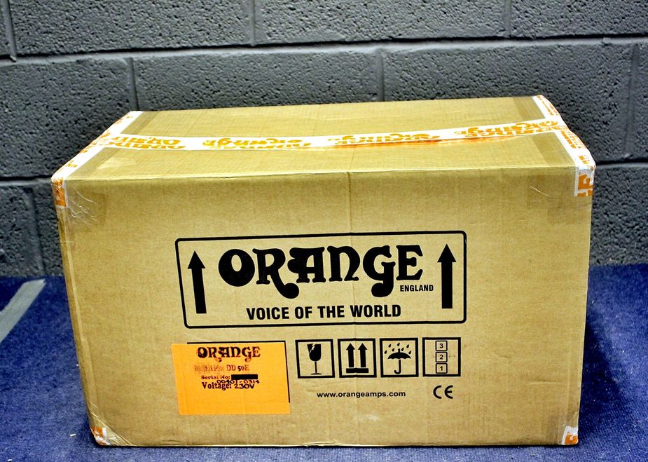 In pictures: Orange Dual Dark 50 unboxed | MusicRadar