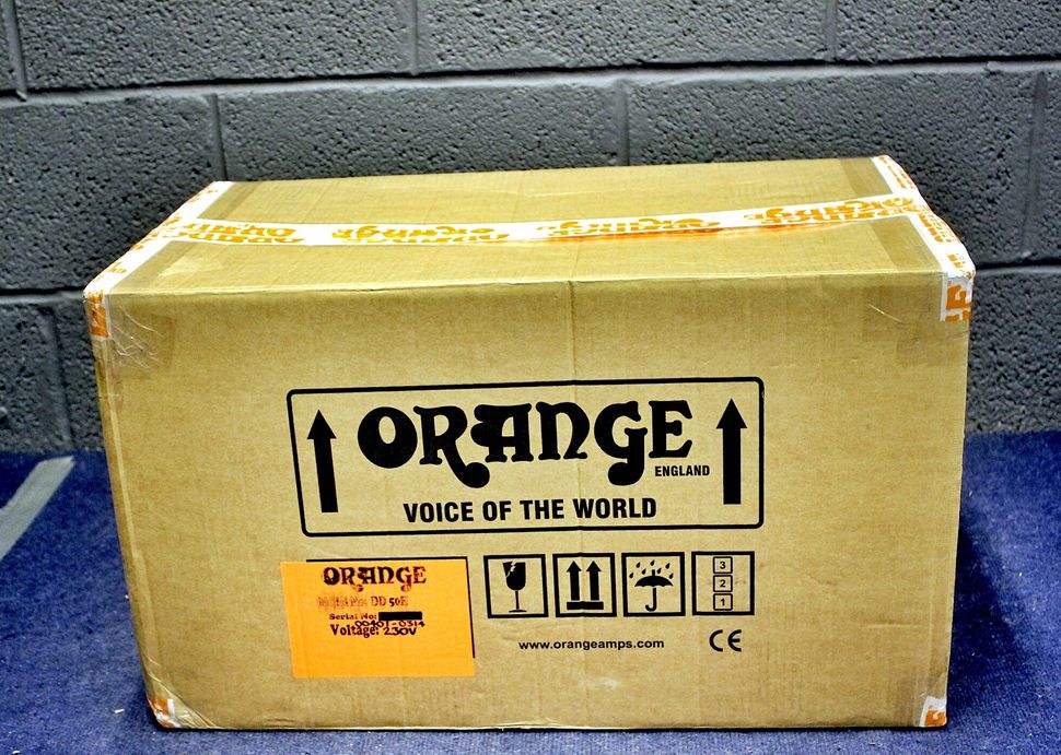 In pictures: Orange Dual Dark 50 unboxed | MusicRadar