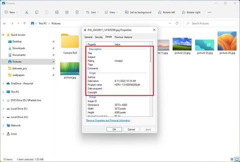 How to edit image metadata on Windows 11 and Windows 10 | Windows Central