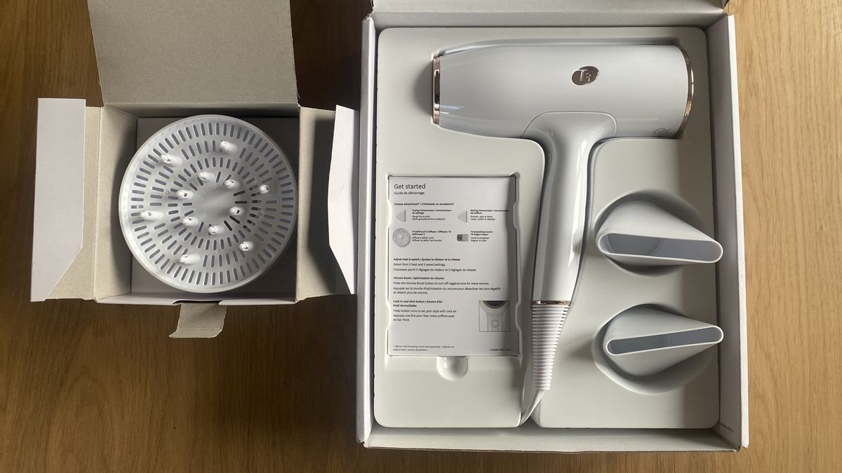 T3 AireLuxe hair dryer review: with volume boost settings for stylish ...