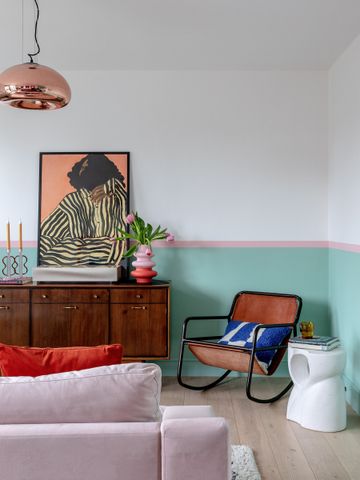 this London "new build" is filled with hundreds of colorful paint ideas