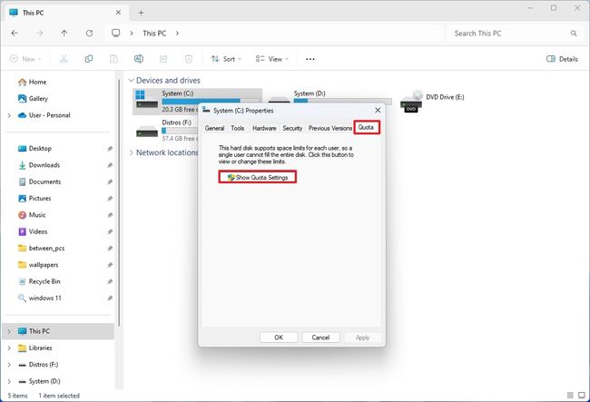 How to use Disk Quotas on Windows 11 | Windows Central