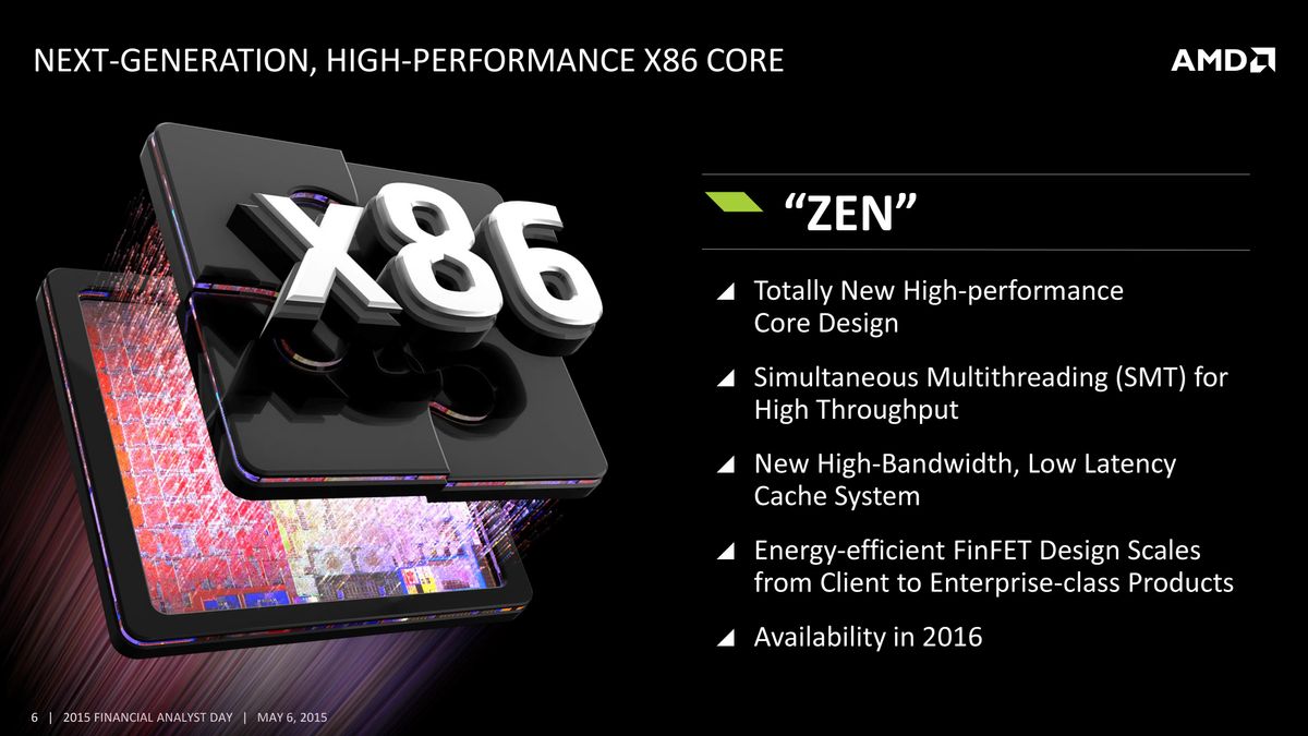 AMD's next-gen Zen CPU due in 2016 | PC Gamer