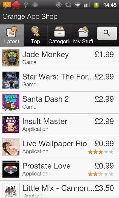 Battery, connectivity and apps - Orange San Francisco 2 review - Page 9 ...