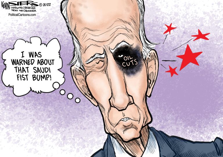 Joe's black eye | The Week