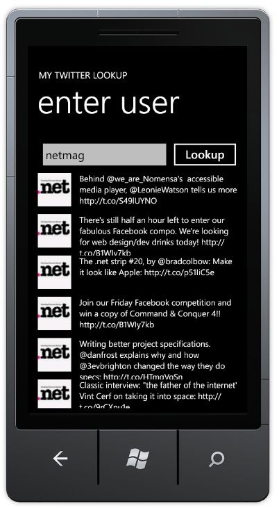 Build your first Windows Phone 7 app | Creative Bloq