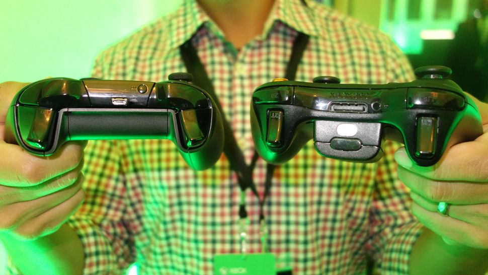Side-by-side: Xbox One gamepad vs Xbox 360 gamepad | TechRadar