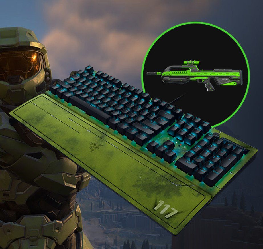 Razer announces exclusive Halo Infinite PC accessories with in-game ...