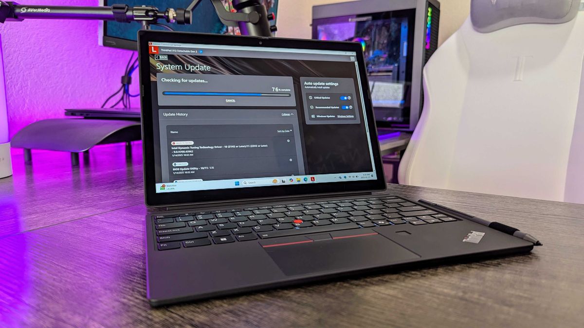 Lenovo ThinkPad X12 Detachable (Gen 2) review: A few years behind the ...