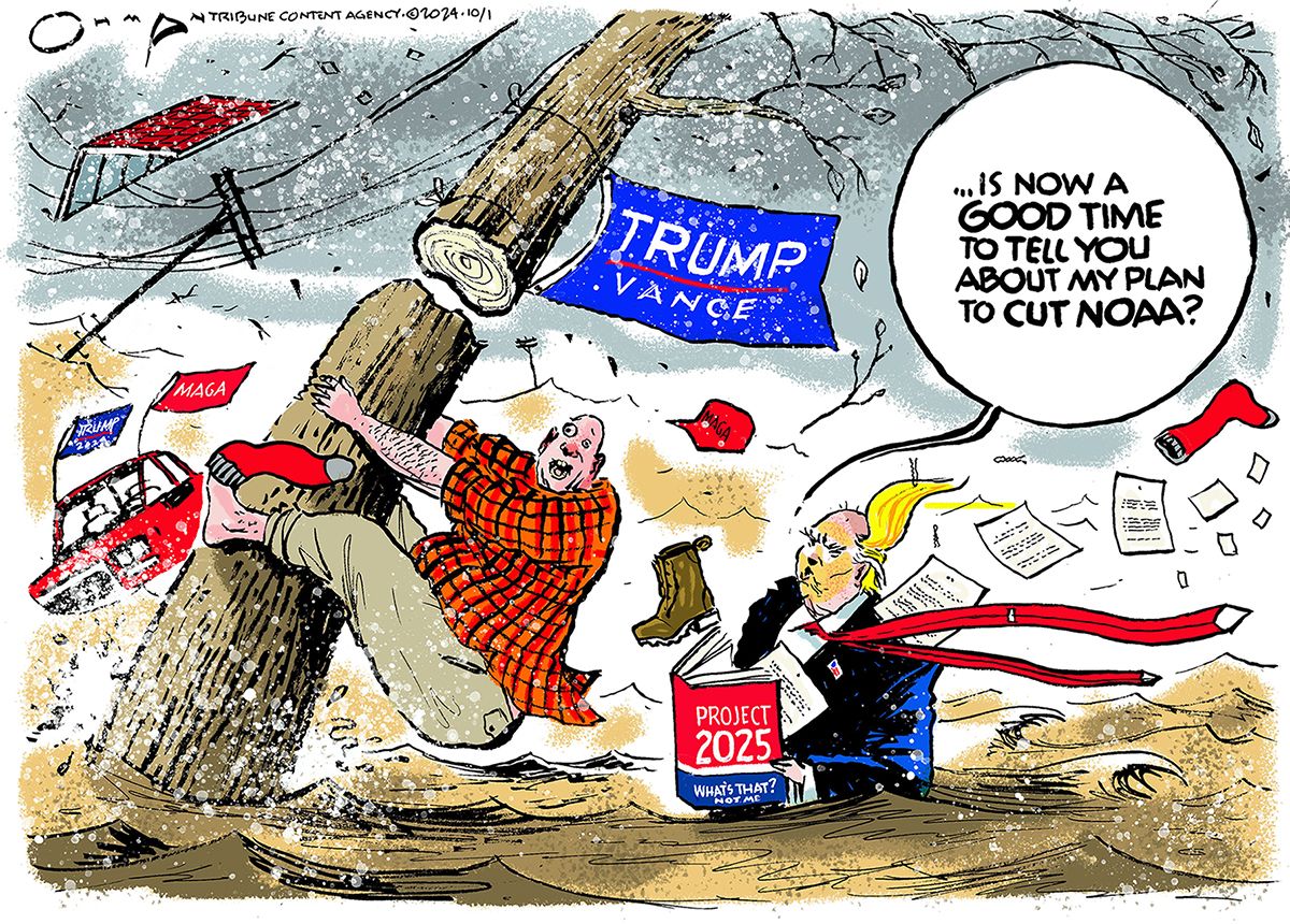 Today's political cartoons - October 2, 2024 | The Week