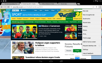 Messaging and browser - Messaging and browser - Google Nexus 10 review ...