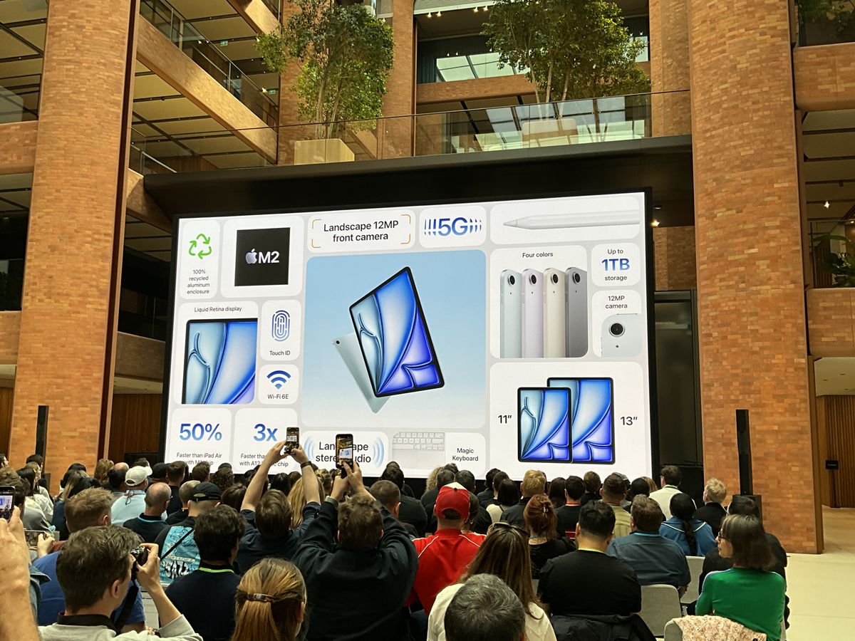 Apple Event LIVE: iPad Pro, Apple Pencil Pro, iPad Air, M4 and ...