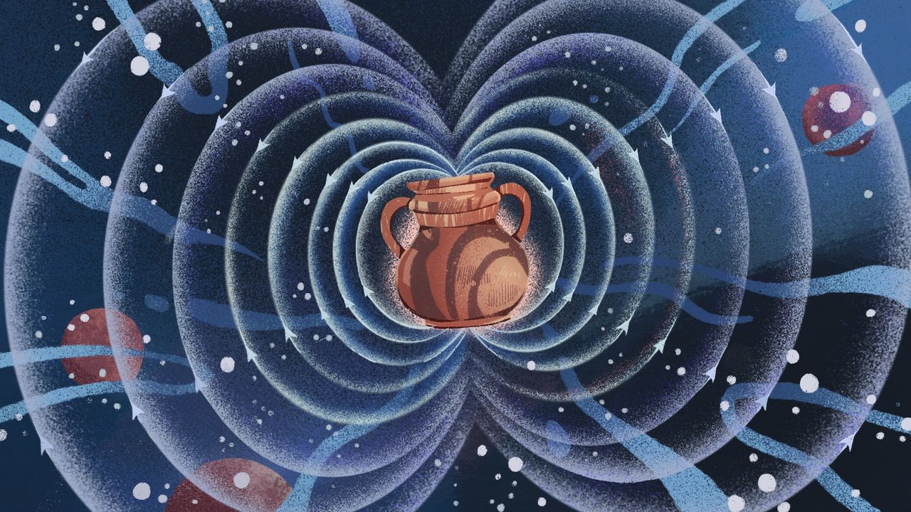 Earth's magnetic field is weakening — magnetic crystals from lost ...