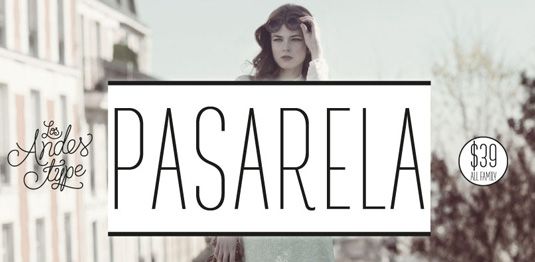 Font of the day: Pasarela | Creative Bloq