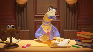 Guilty as Sock may be the only game where you can sue Master Chief for ...