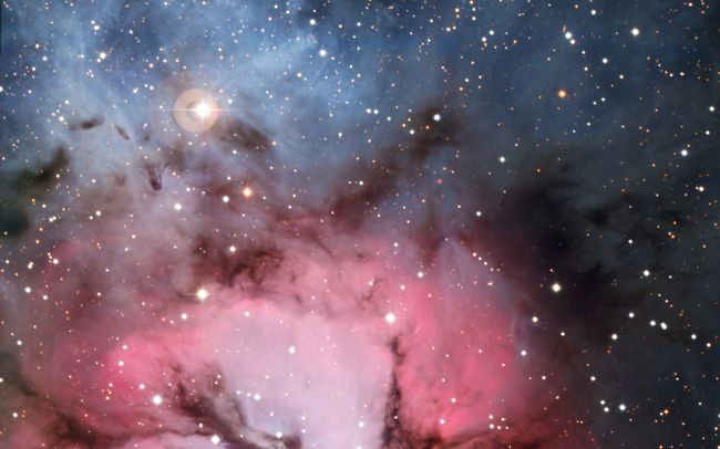 The Trifid Nebula Space Wallpaper | Space