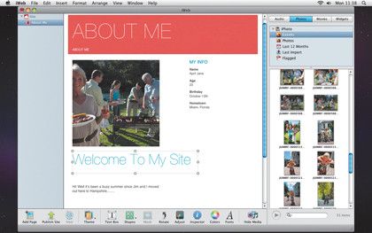Building your iWeb site - Guide to iWeb: tips and tricks you need to ...
