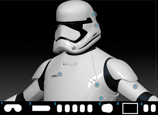 Model a stormtrooper in Maya and ZBrush | Creative Bloq