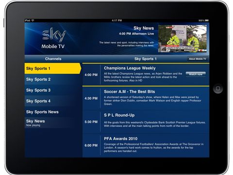 Sky Player and Sky Mobile TV rebrand as Sky Go | TechRadar
