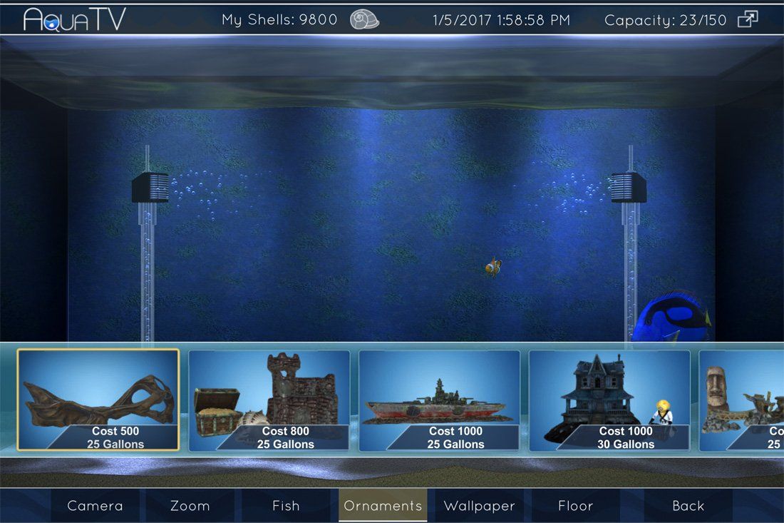 Aqua TV puts a beautiful virtual aquarium on your Windows 10 PC or Xbox ...