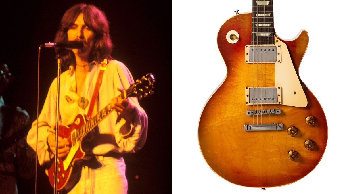 George Harrison’s Gibson ‘58 “ransom” Les Paul – which helped recover ...