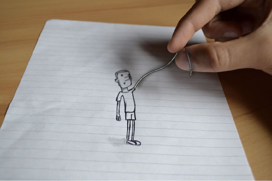 Delightful doodles transform everyday objects into works of art ...