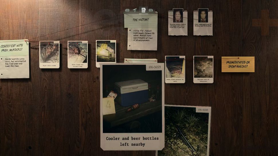 How to use the Alan Wake 2 case board and place clues | GamesRadar+