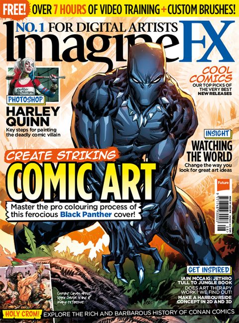 Create striking comic art with the new ImagineFX | Creative Bloq