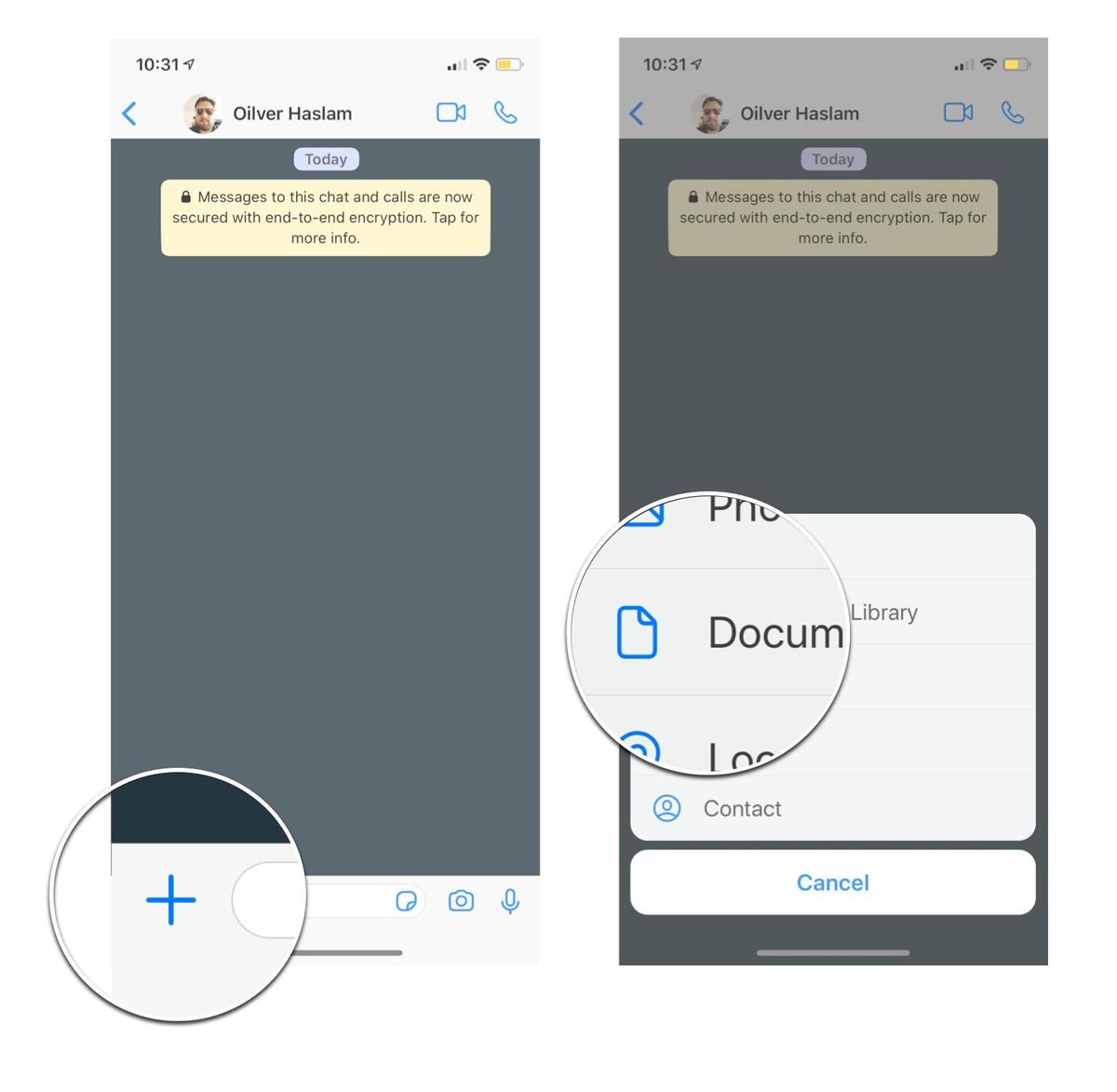 How to send photos, video, and other media in WhatsApp for iPhone | iMore