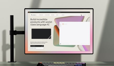Finally, an AI platform gets a beautiful brand identity | Creative Bloq