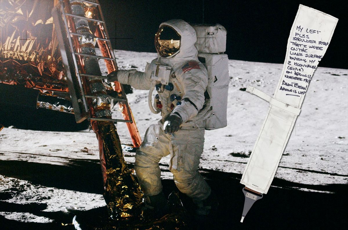 Apollo 12 Astronauts Moon Mementos Up For Auction Space