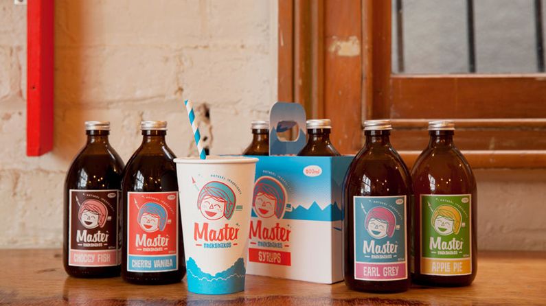 Evocative milkshake branding takes a step back in time | Creative Bloq