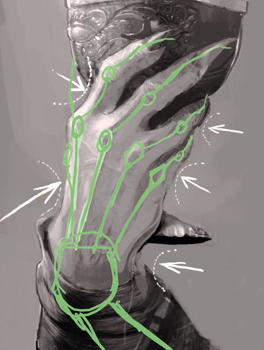 How to draw a vile vampire hand | Creative Bloq