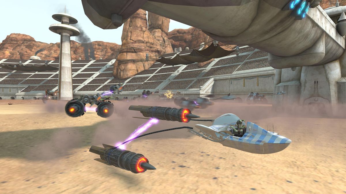 Kinect Star Wars: the podracing is pretty ok! | GamesRadar+