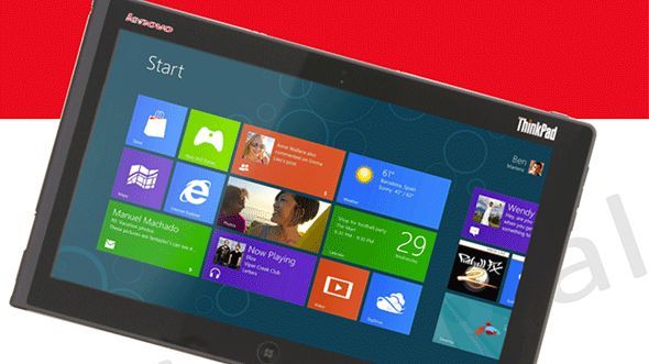 Lenovo's Windows 8 ThinkPad Tablet 2 going head-to-head with iPad ...