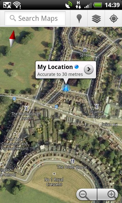 Apps and maps - HTC Sensation XL review - Page 9 | TechRadar