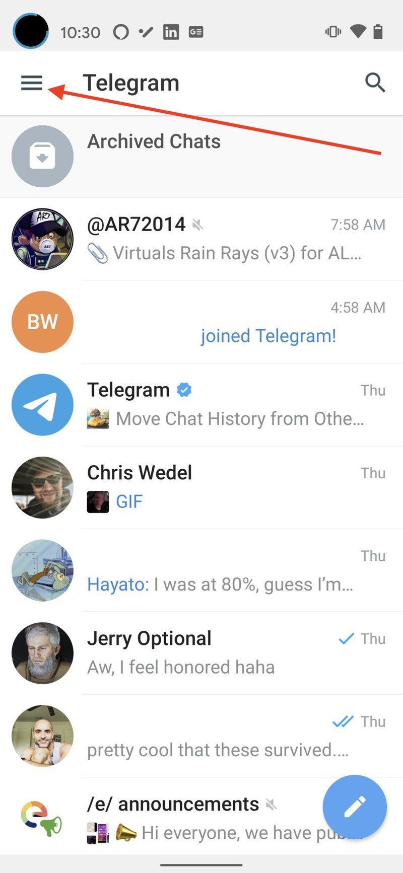 How to change your theme and chat settings in Telegram | Android Central