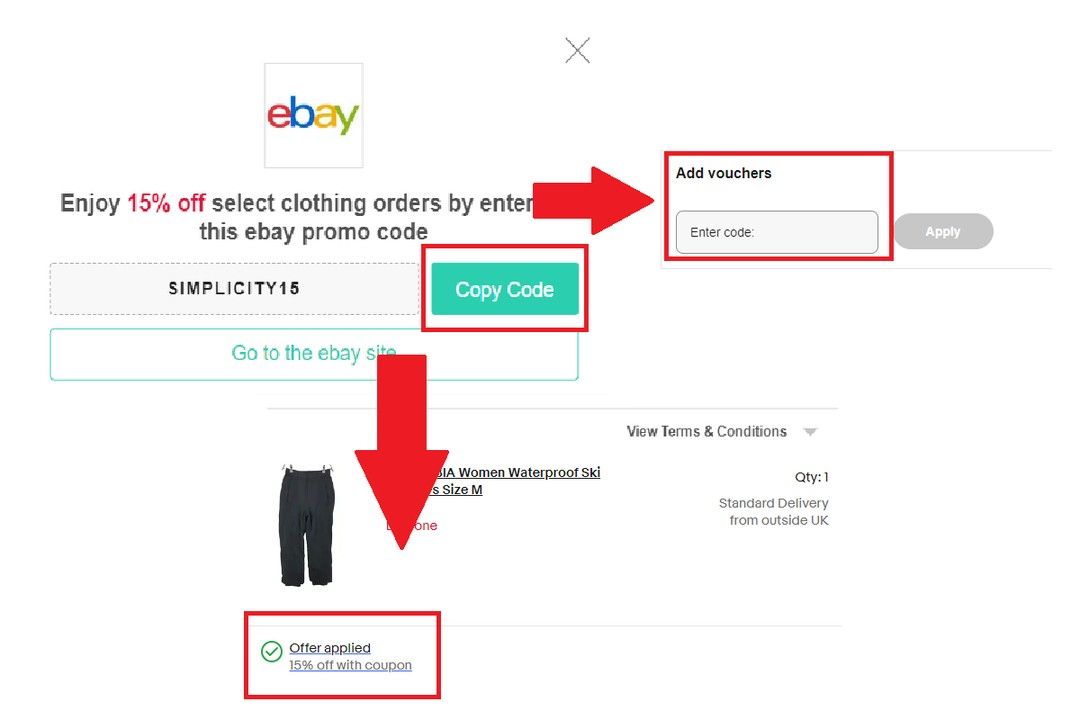 ebay Discount Codes | 15% OFF in July 2025 | MyVoucherCodes