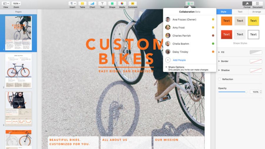 Apple adds collaborative features to iWork to match Office Online ...
