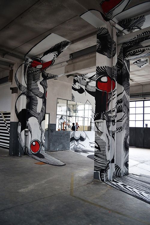 Truly Design's Medusa mural | Creative Bloq