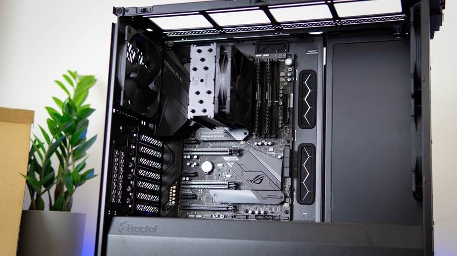 Hardware Installation - Fractal Design Meshify 2 Review: A High-TDP ...