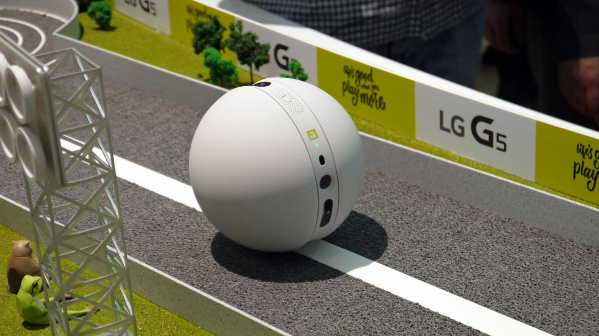 LG's crazy Rolling Bot is being let loose in the UK, but it'll cost you ...
