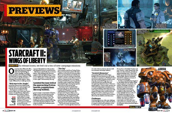 SC2 Week: Singleplayer hands-on | PC Gamer