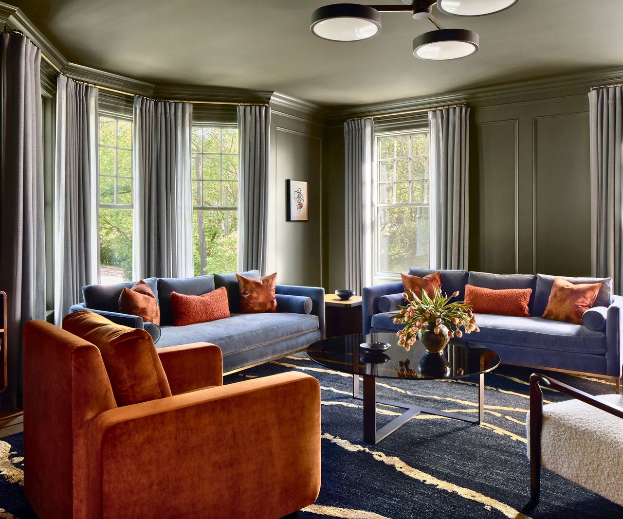 Rich colors and textured walls updated a dated NYC home | Homes and Gardens