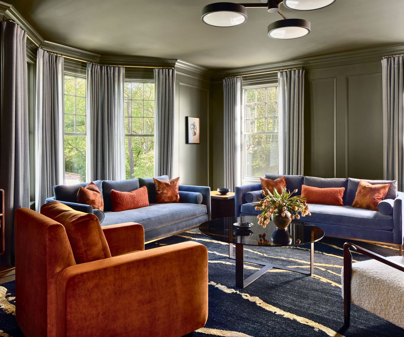 Rich colors and textured walls updated a dated NYC home | Homes and Gardens
